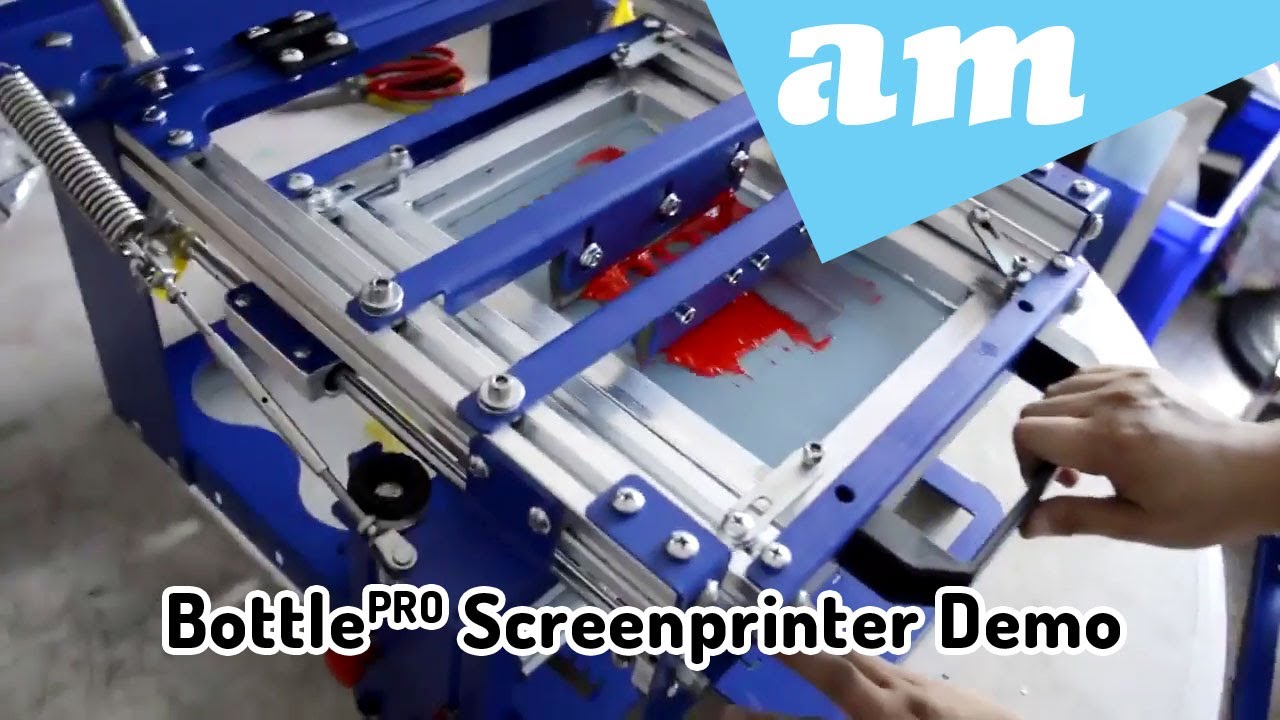 SP-BOTTLE/150: ScreenMaster Bottle-PRO Screen Printer max.Φ150mm (H ...