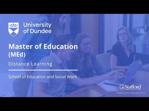 Master of Education (MEd) | University of Dundee