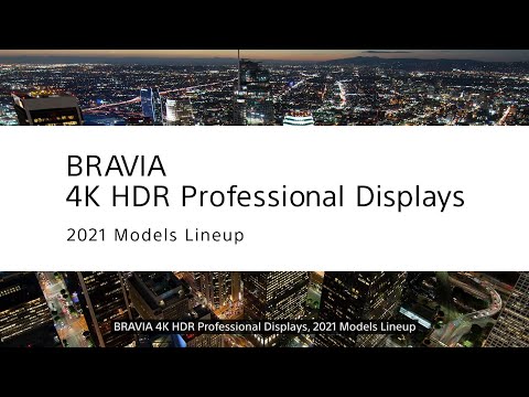 Professional Display Panel Sony Bravia 85 inch 4K Ultra HD Professional Display Panel Sony Bravia 85 inch 4K Ultra HD