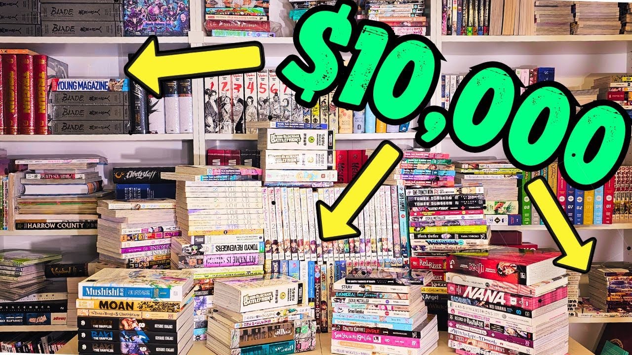 How I Spent Over $10,000 On Manga In One Year!