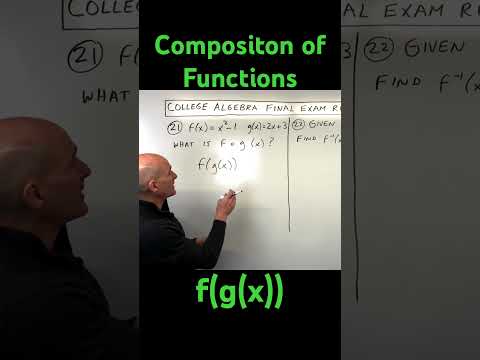 How to do Composition of Functions f(g(x))