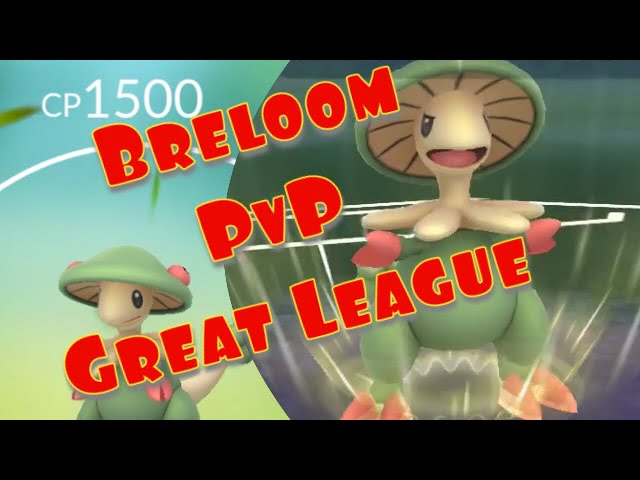 Best moveset for Breloom in Pokemon GO