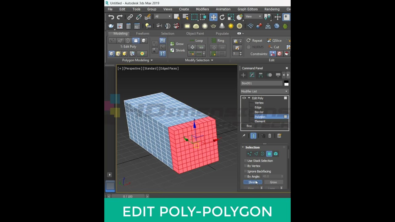 3ds Max Tutorial: Edit Poly, Polygons