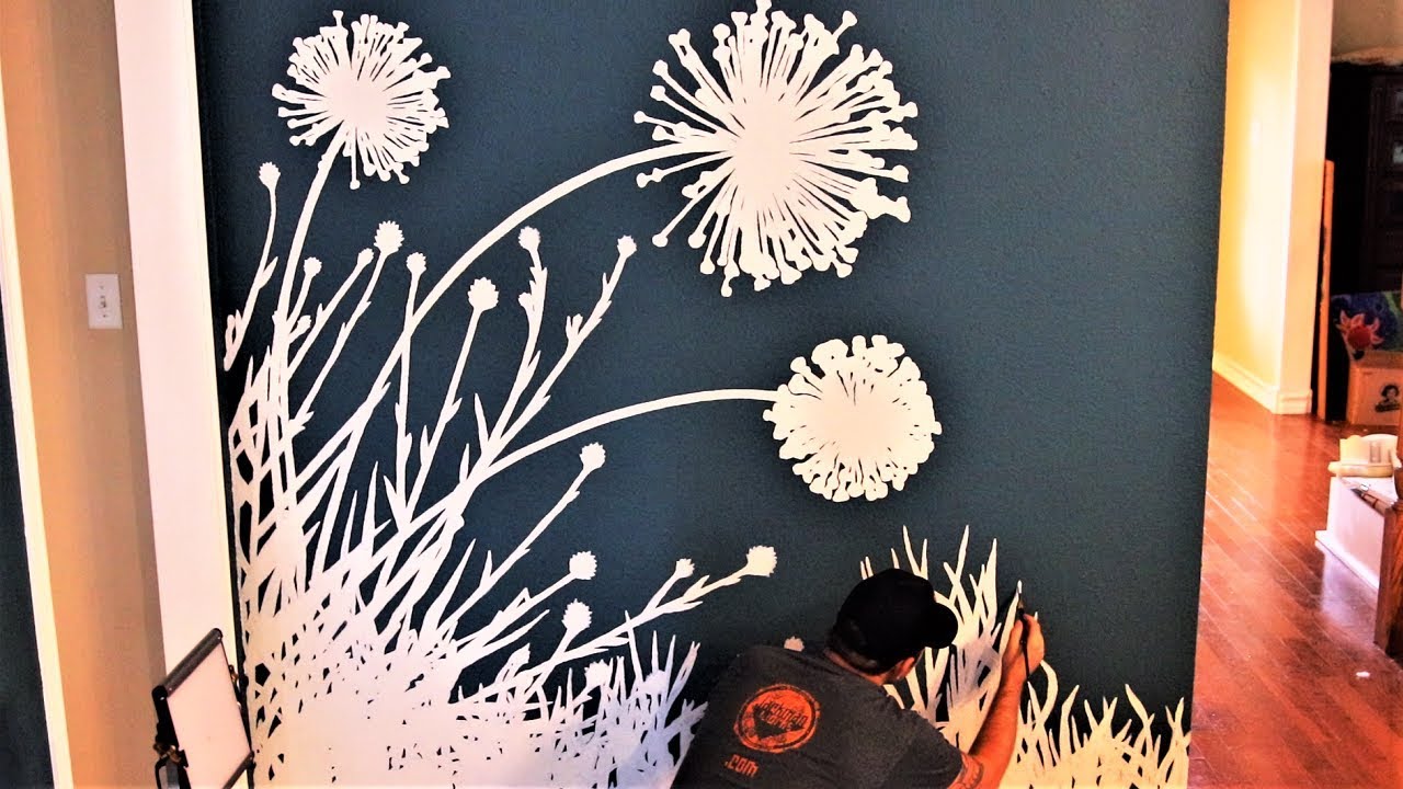 DIY Wall Mural (no talent required)