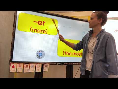 Suffixes “-er” and “-est"
