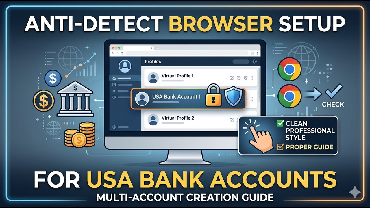 Anti-Detect Browser Setup Tutorial (2026) | Multi-Account Method