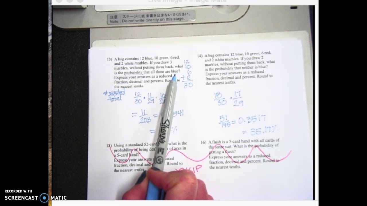 A2H Chapter 15 Practice Test (Page 2 & 3)