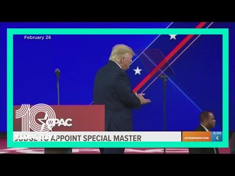Judge plans to appoint special master in Trump records case