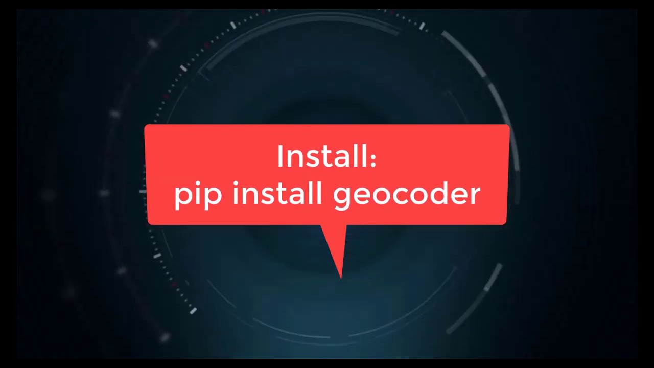 GeoCoder API Tutorial - Get User Location with Python #9