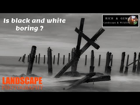 Is Black And White photography Boring ? Rich And Gem At Happisburgh
