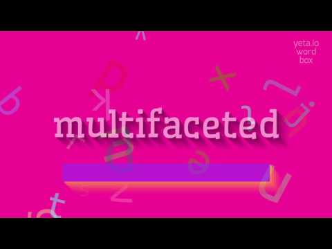 How to say "multifaceted"! (High Quality Voices)