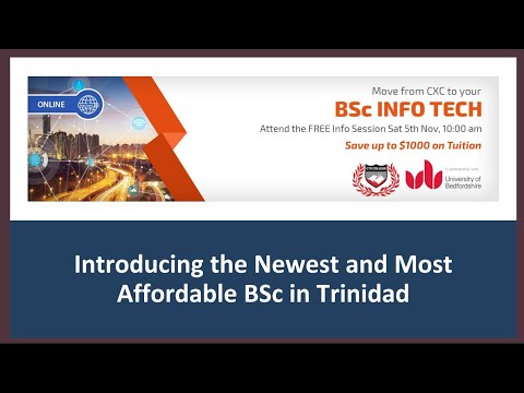 BSc IT Information Session 2022 11 5