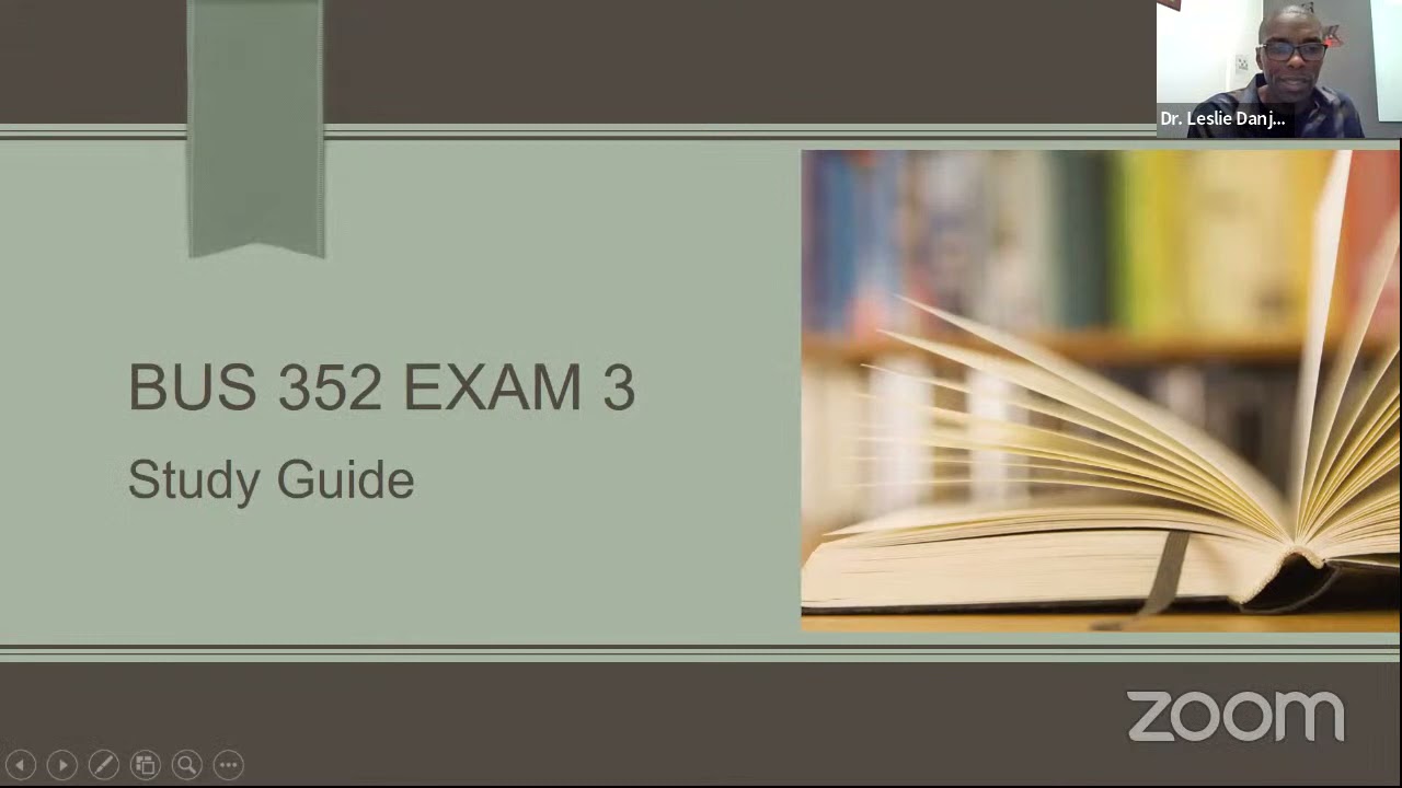 BUS352 Exam 3 Explore More Tips & Tricks