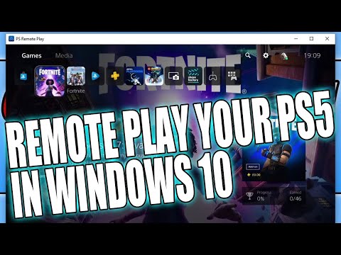 How To Connect Your Playstation 5 To Windows 10 Tutorial | Play Your PS5 Games In Windows 10