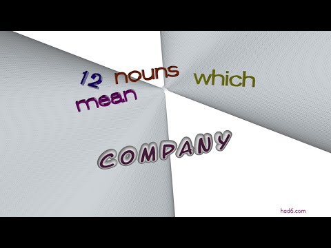 company - 16 nouns similar to company (sentence examples)
