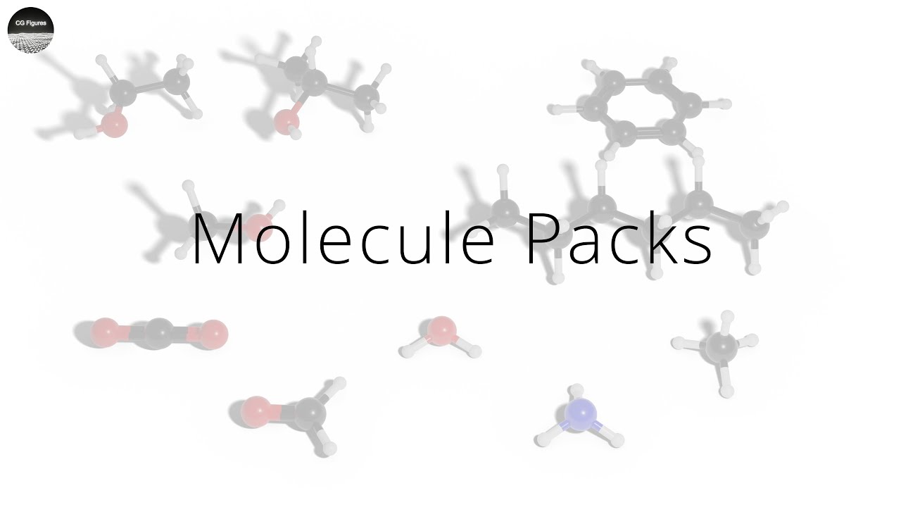 How to Use and Customize the CGFigures Molecule Packs