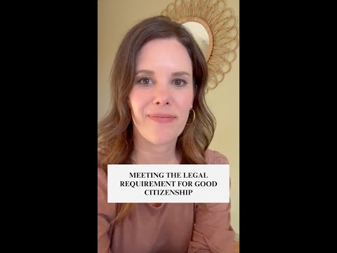 How to Legally Meet the TX Good Citizenship Requirement