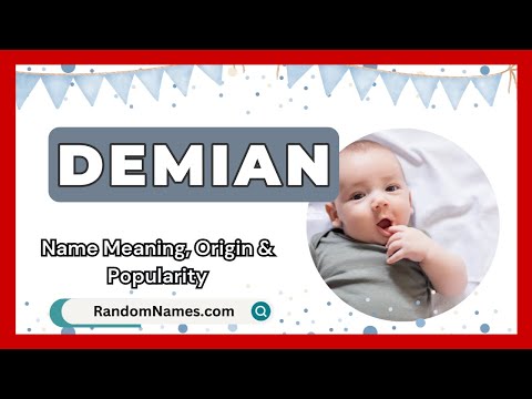 Demian - Baby Boy Name Meaning, Origin & Popularity - RandomNames.com
