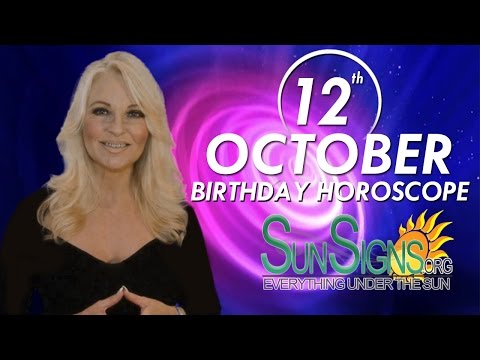 October 12th Zodiac Horoscope Birthday Personality - Libra - Part 1