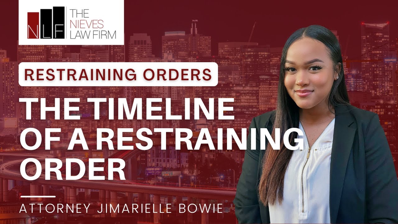 The Timeline of a Restraining Order Case | Richmond Restraining Order Attorney