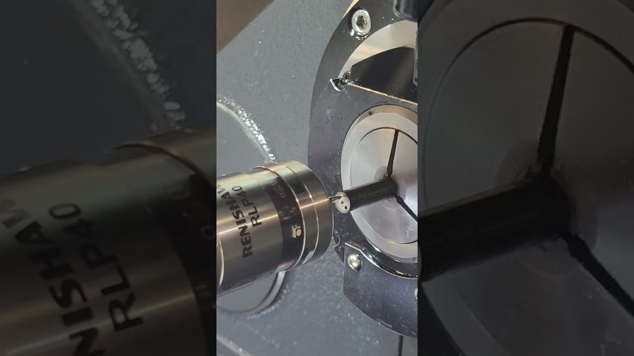 Renishaw RLP40 on Hanwha XD32II