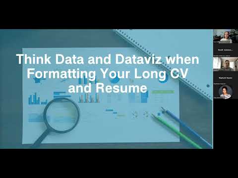 Telling Your Story CV Resume Formatting (captioned) , 2023 03 20 , 42:04 (MentorTime)