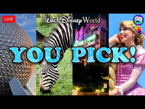 YOU Control Our Disney Day! ➡️ What Should We Do Next? | ParkHoppers: Choose Our Adventure 🗺️