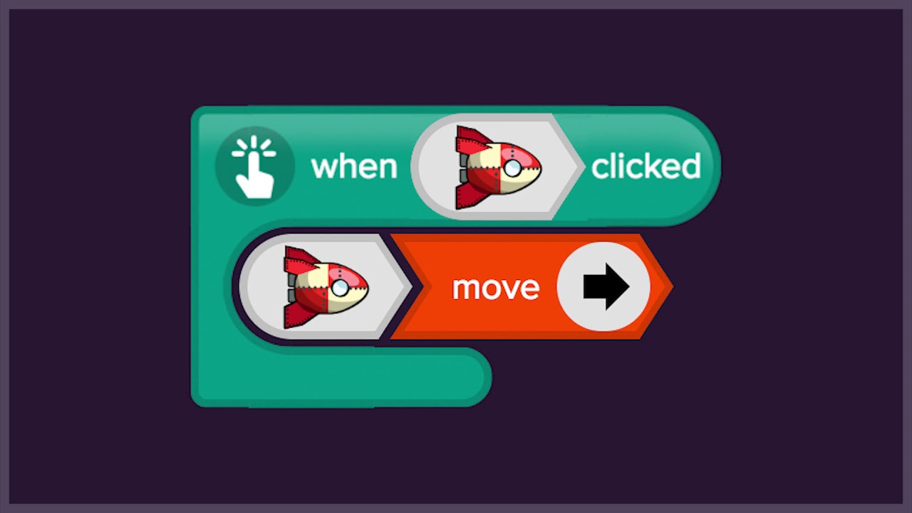 Block coding - Level 1: Another planet from On the move