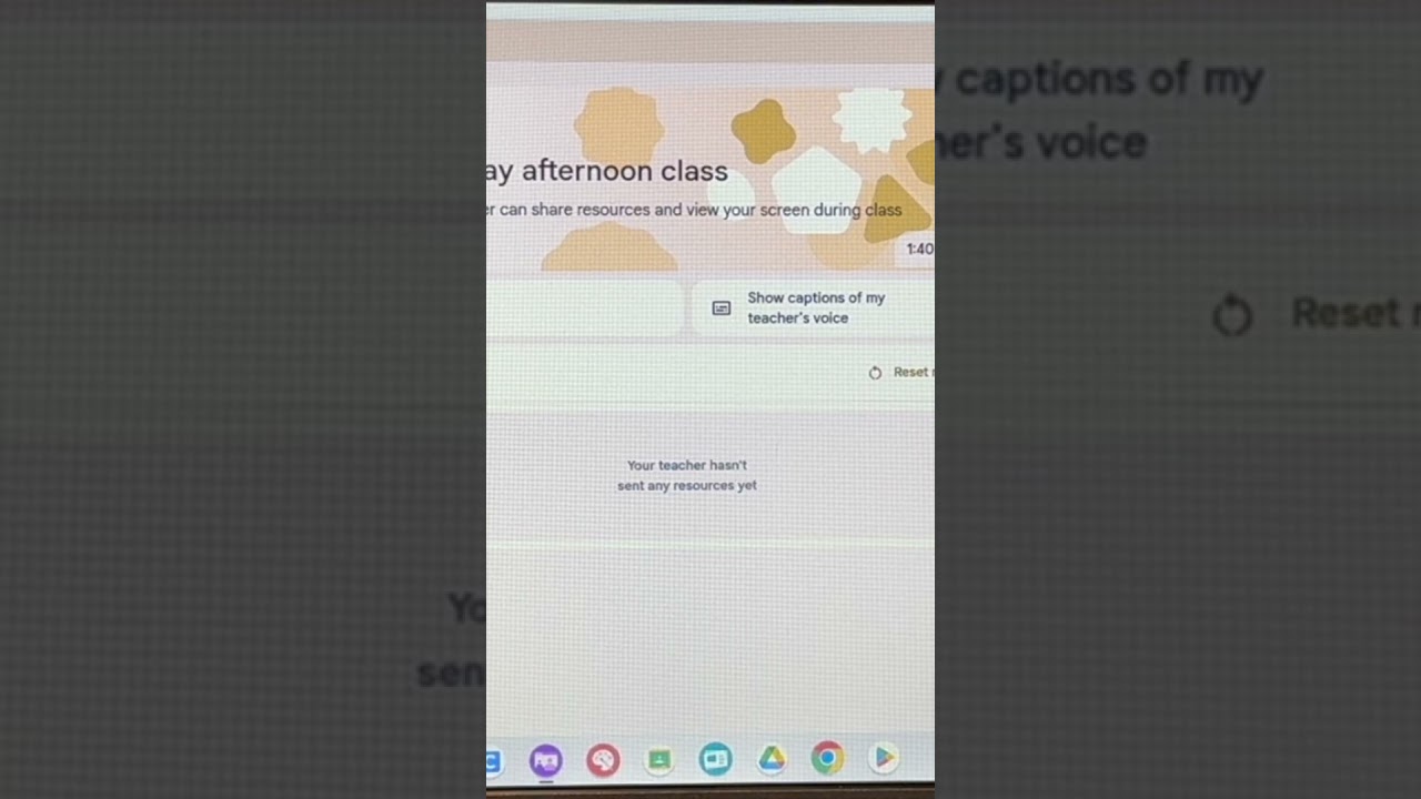 Mini-Minute with Class Tools: Use Live Captions #shorts