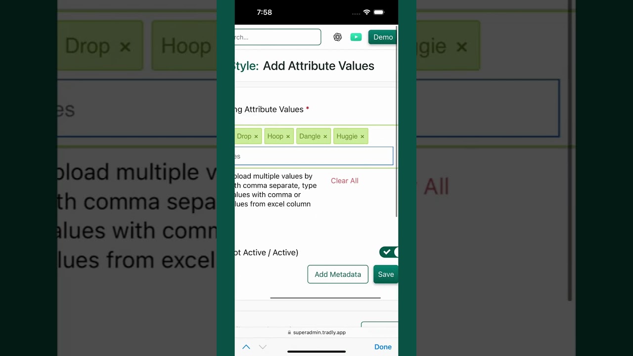 How to Setup Attributes for Your Products