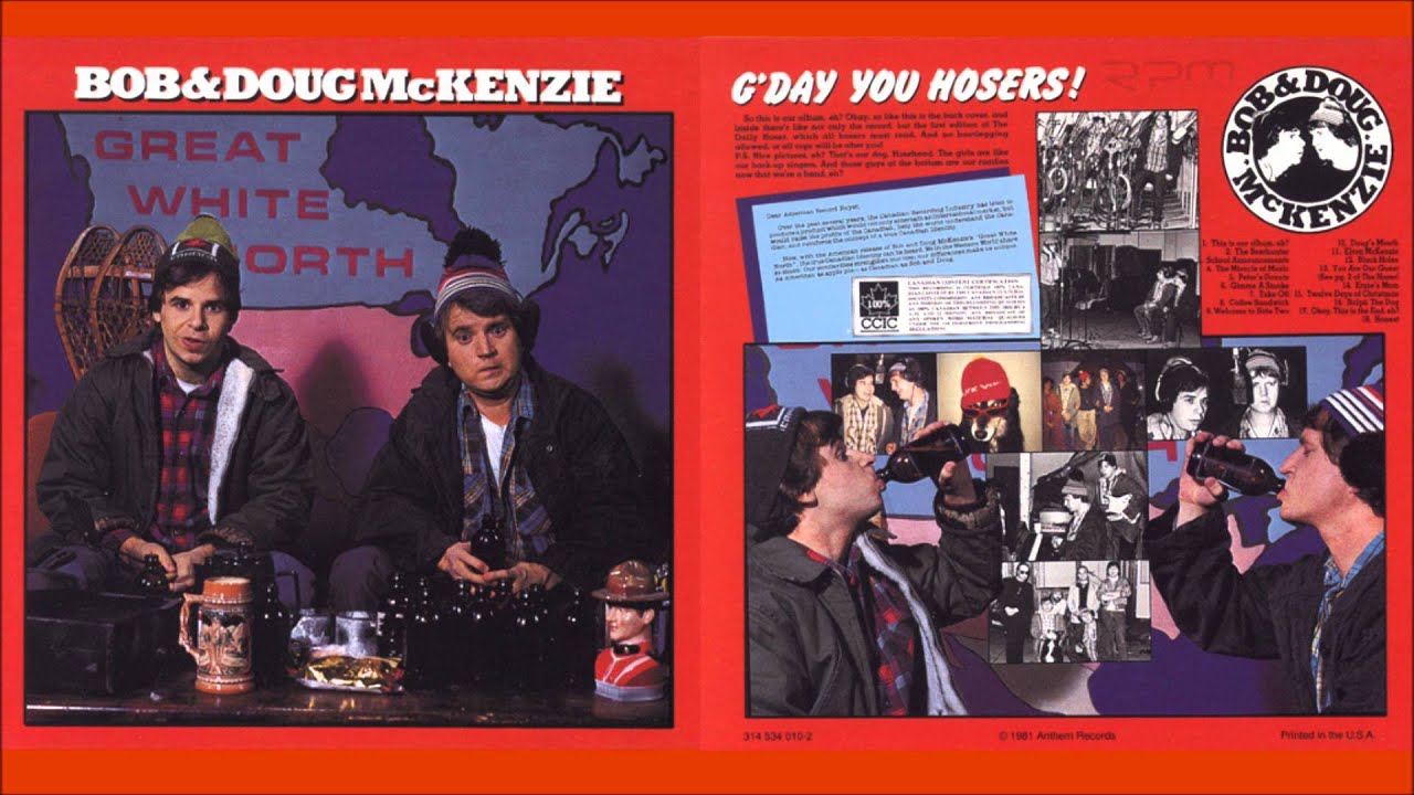 Bob & Doug McKenzie Great White North Album