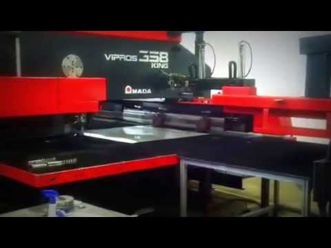 Precision sheet metal fabrication on Vipros 358 King- Ambox Limited, Houston, TX