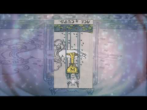 Ace Of Cups Reversed. Tarot Card Meanings and Interpretation.History of tarot cards