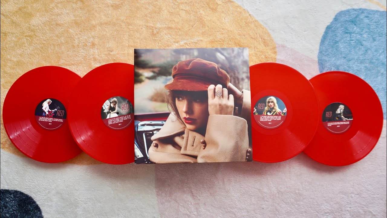 Taylor Swift - RED (Taylor’s Version) Target Exclusive Red Vinyl #rvinylvlog 77