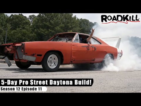 5-Day Pro Street Daytona Build! - Roadkill S12E11 - Reality Car TV Show