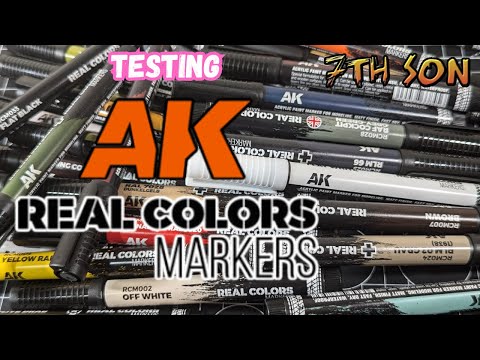 Testing: AK Interactive Real Colour Markers