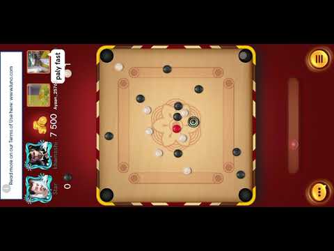 carrom board 4 player game | Carrom pool 2 vs 2 Player game play | carrom games
