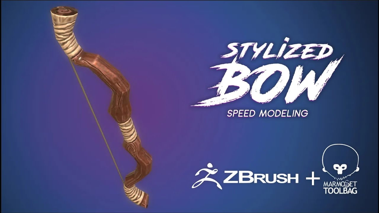 Speed Modeling Stylized Bow