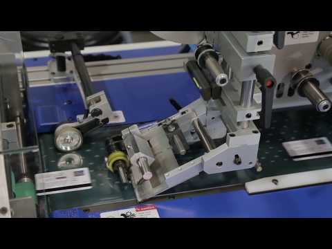 Automatic Label Applicator Machine - HSL-60 High Speed Label Applicator ...