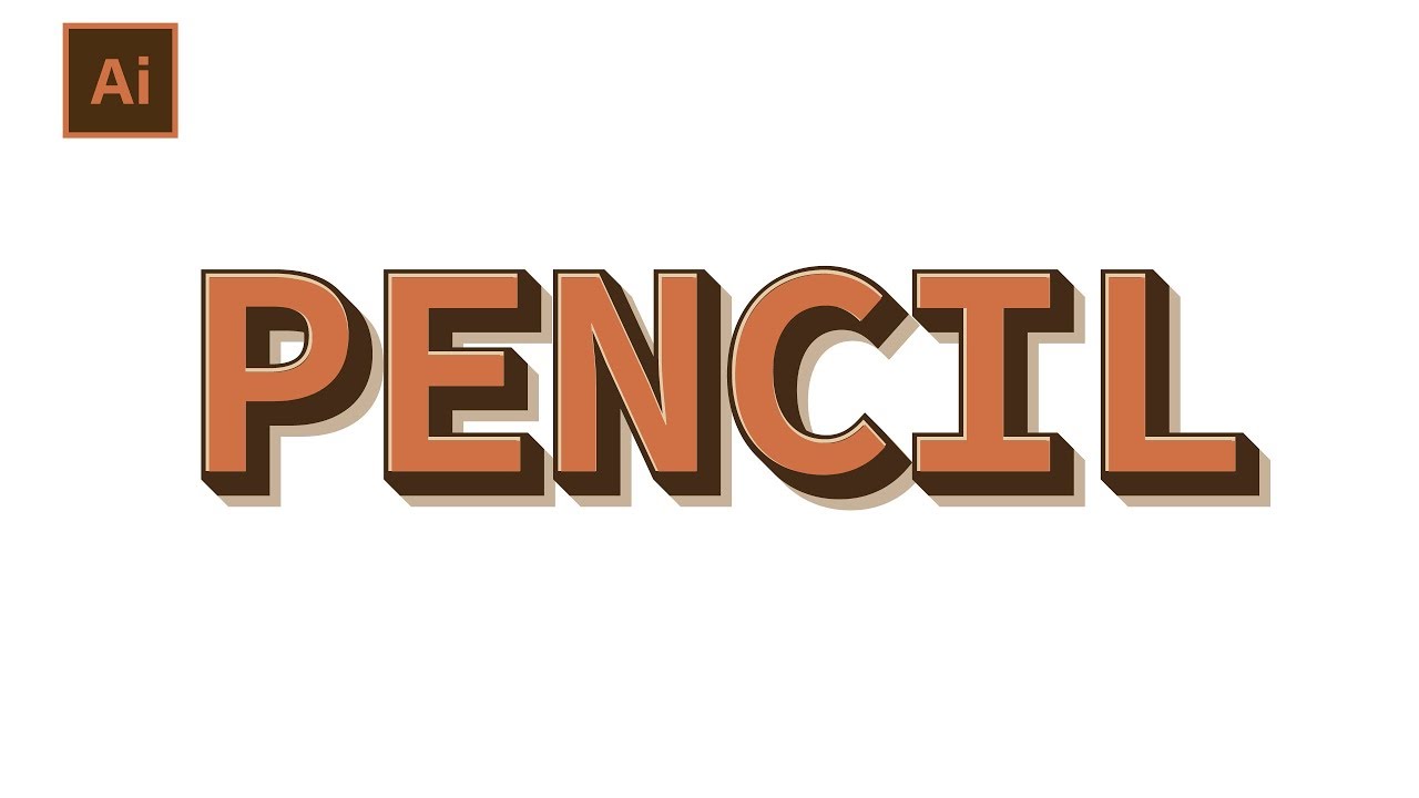 How to Create a Stylish Retro Text Effect in Adobe Illustrator. Vintage Graphic Style Design