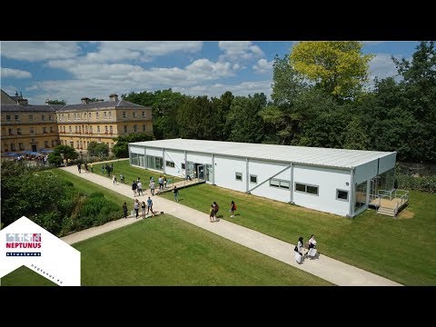 Trinity College Oxford - Dual purpose temporary structure