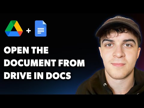 How to Open the Document From Google Drive in Google Docs (Full 2025 Guide)