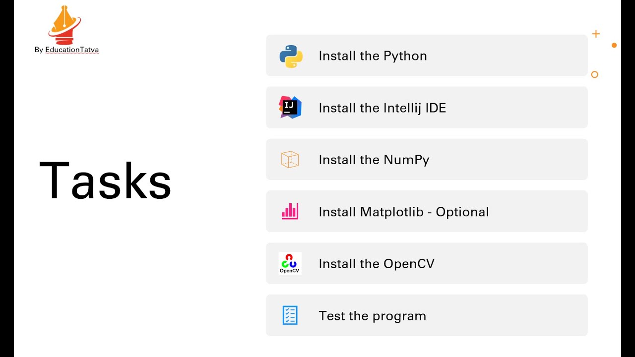 How to install Python3, Numpy, OpenCV with Intellij IDE on Window Machine