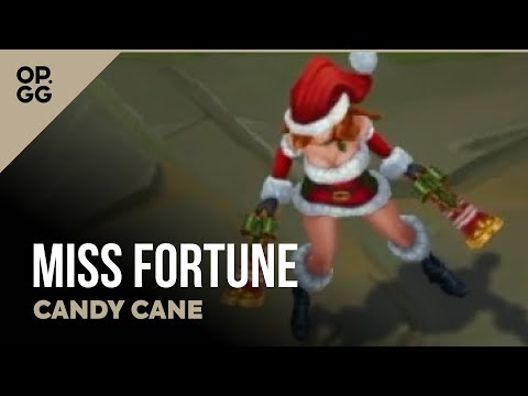 Candy Cane Miss Fortune skins