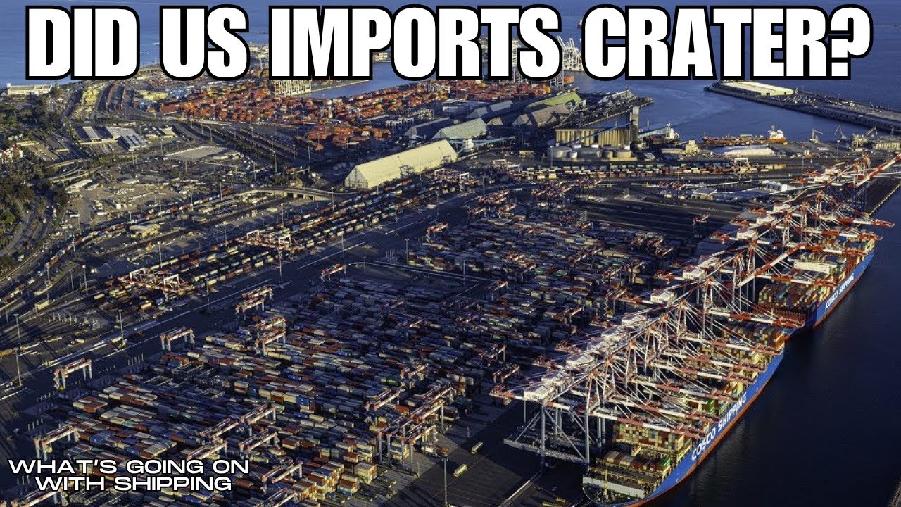 Are US Container Imports Cratering? | What's Going on With Global Container Shipping?