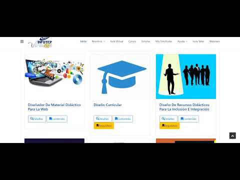 Cursos Disponibles Infotep Virtual 2022