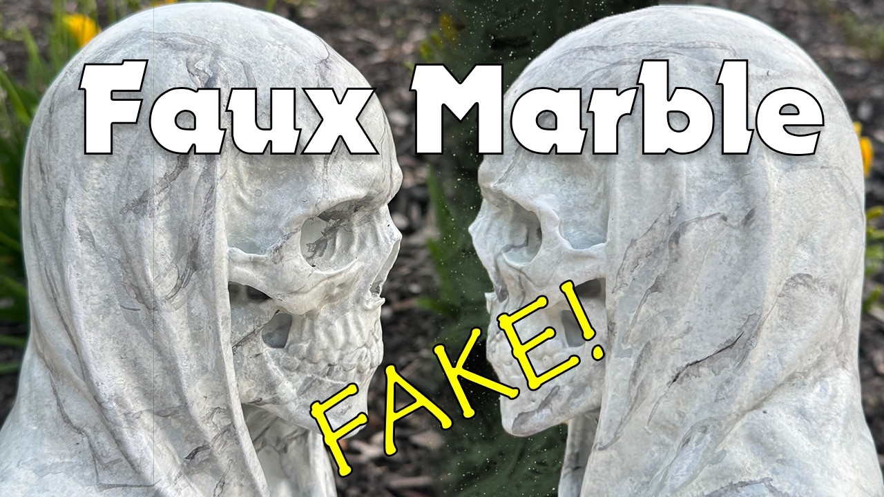 Make Any Surface Look Like White Marble
