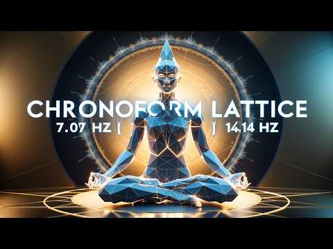 Chronoform Lattice | 7.07 Hz / 14.14 Hz Harmonic Mirror Grid
