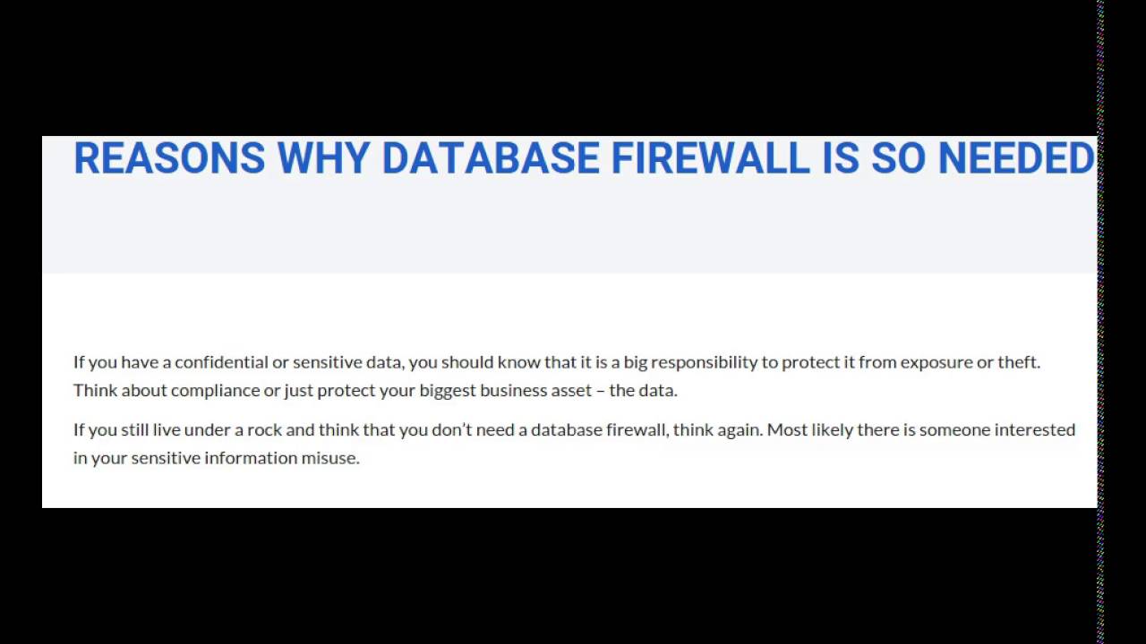 How DataSunrise Database Firewall for MS SQL Server work?