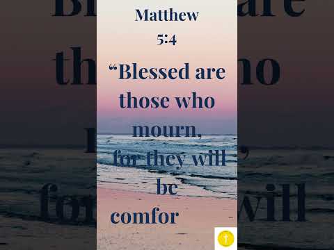 Daily Bible Verse: Matthew 5:4